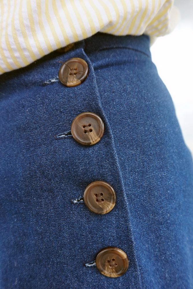 1940s Vintage Style Denim trousers – Heyday Vintage Style